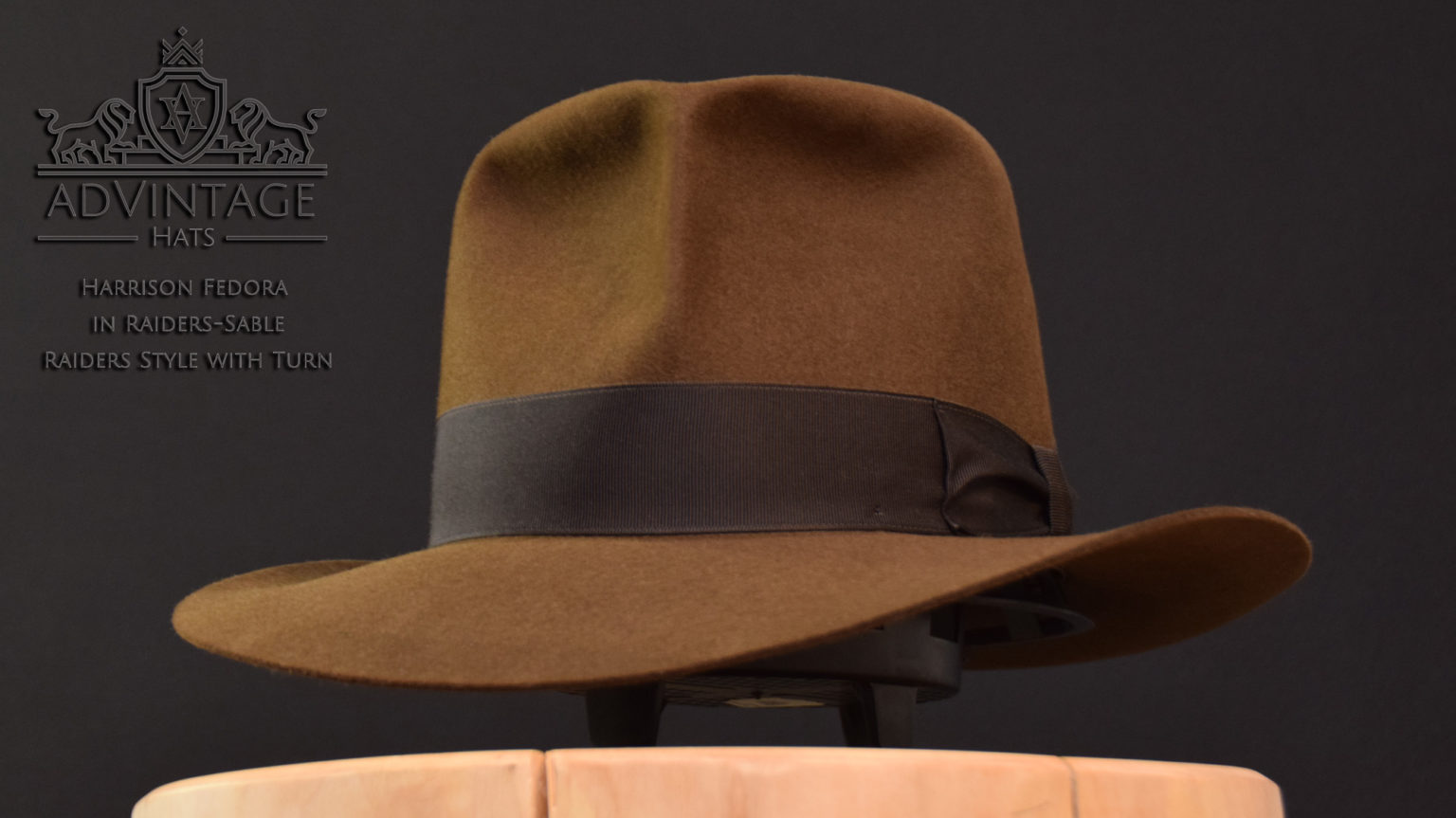 Harrison Fedora hat with Raiders-Turn – adVintage